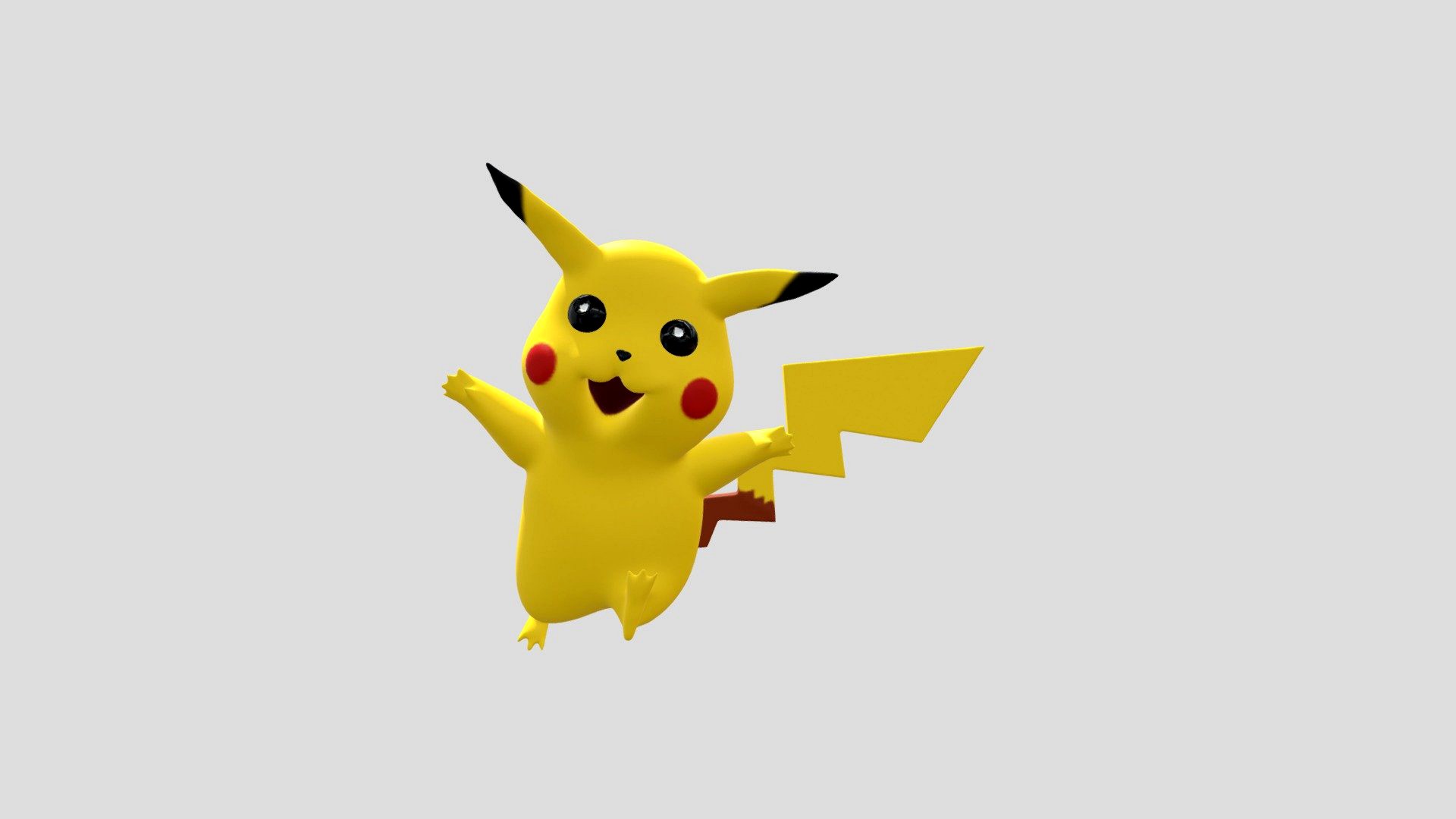 Pikachu 3d model