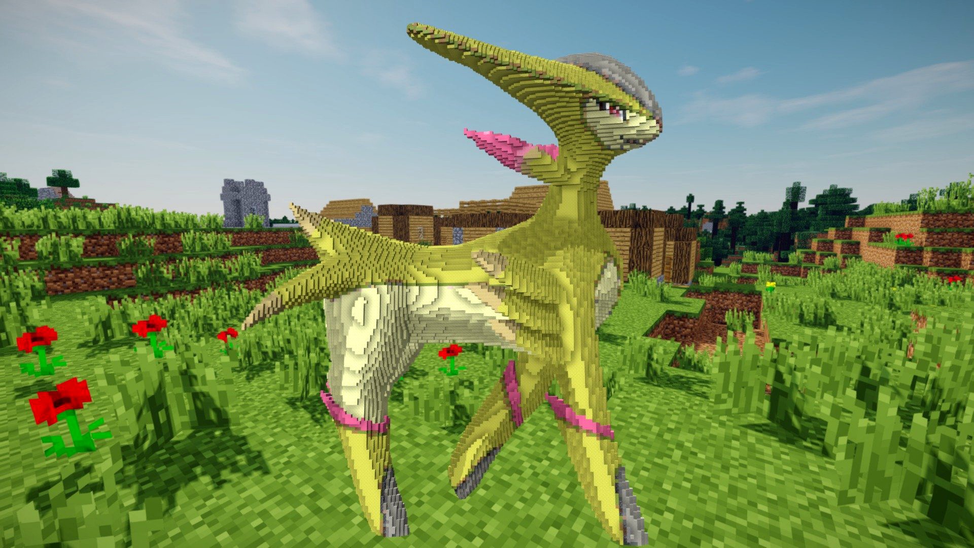 Minecraft Verizion Build Schematic 3d model