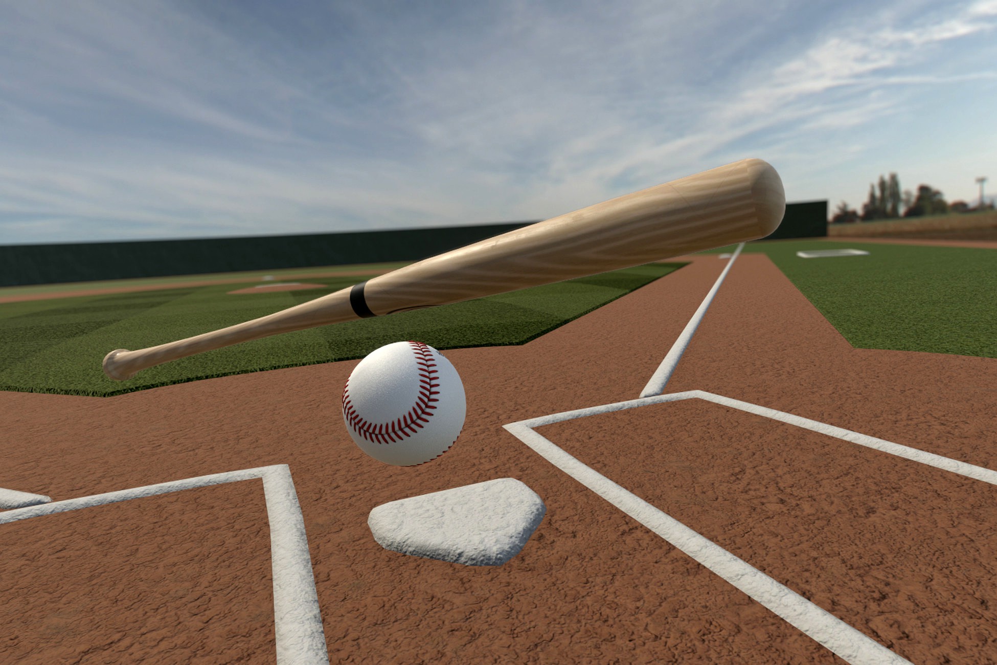 Baseball Field 3d model