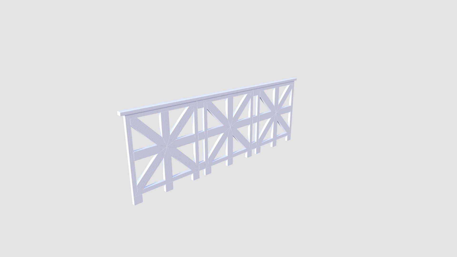 railing 3d model