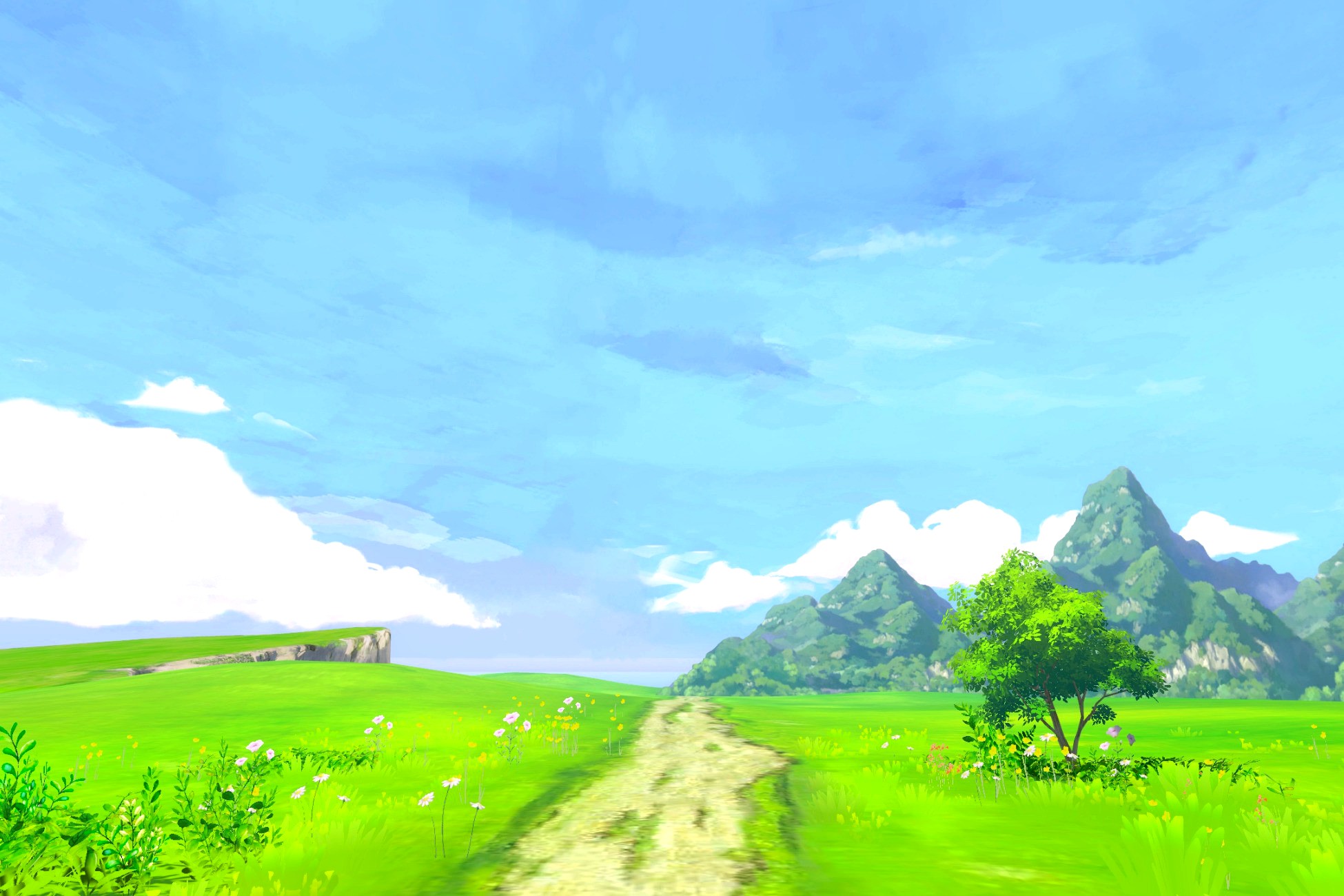 Anime Natural Environment 3d model