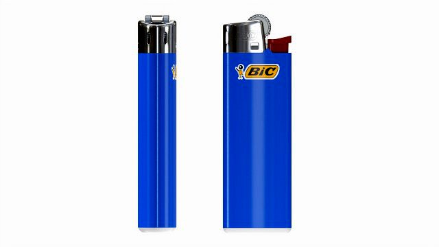 Bic Classic Lighter 3d model