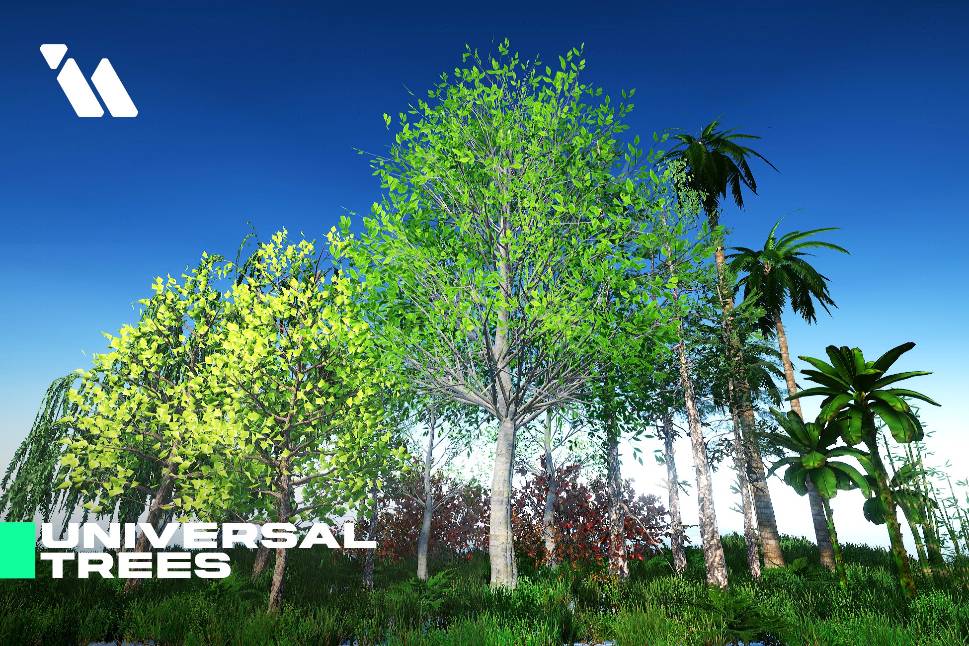 Realistic Trees Ultimate Pack 3d model