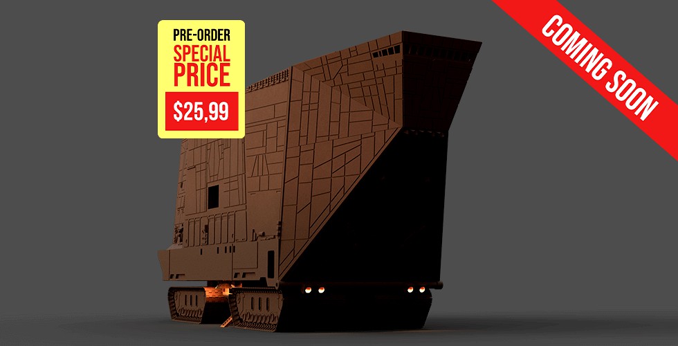 Sandcrawler 3D Model