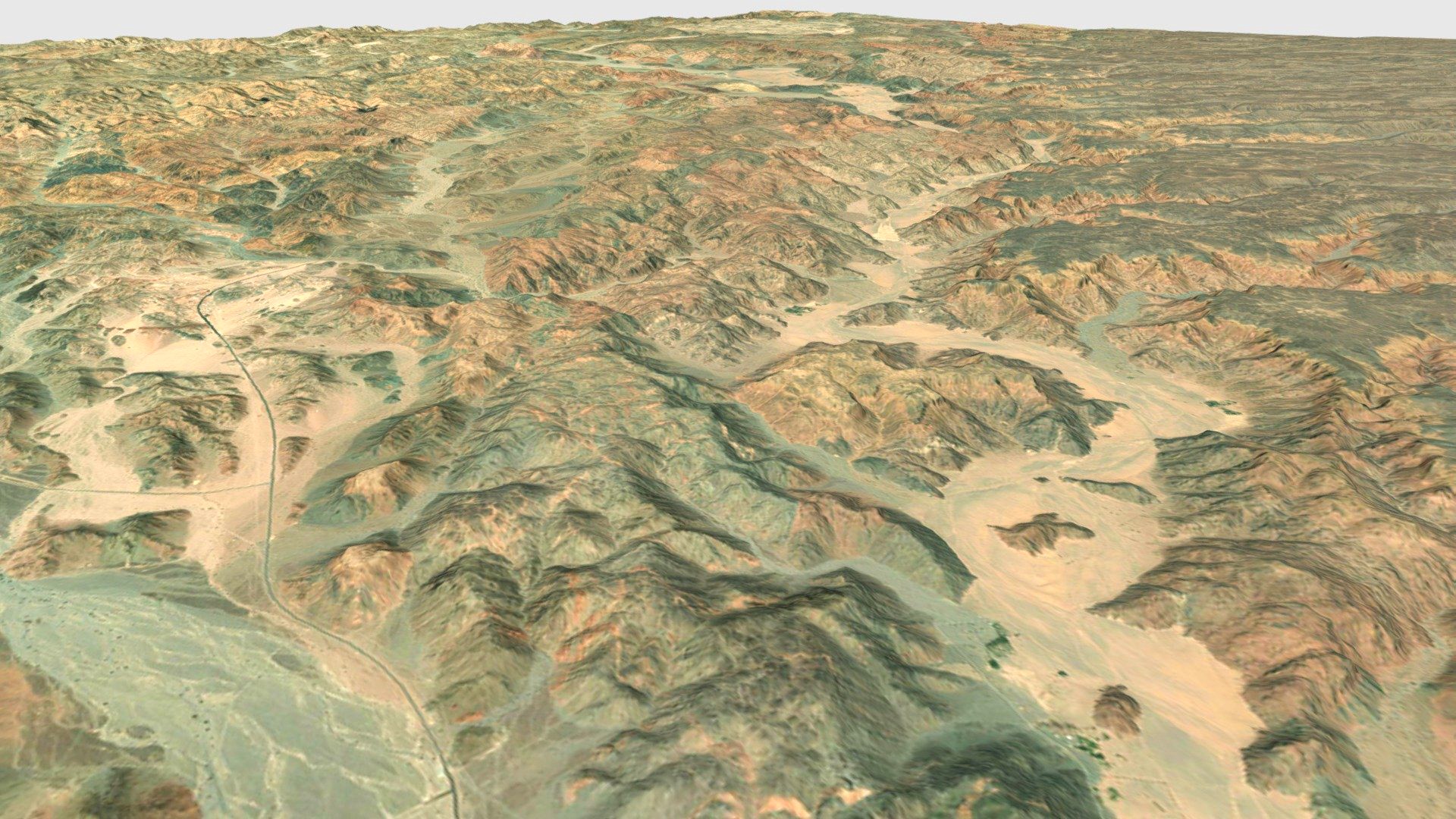 NEOM and the Red Sea Saudi Arabia - n26 e037 3d model