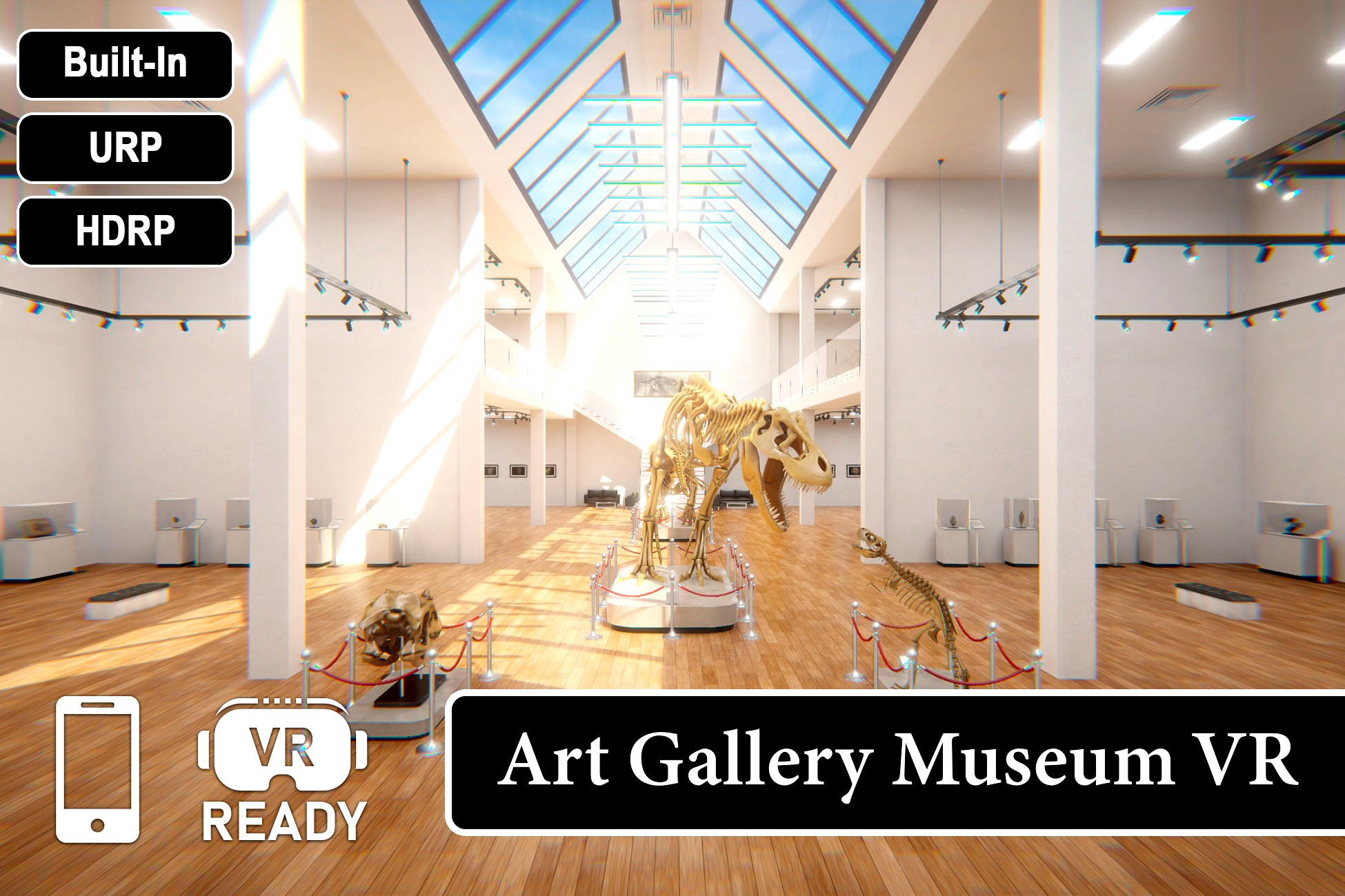 Art Gallery Museum VR 3d model