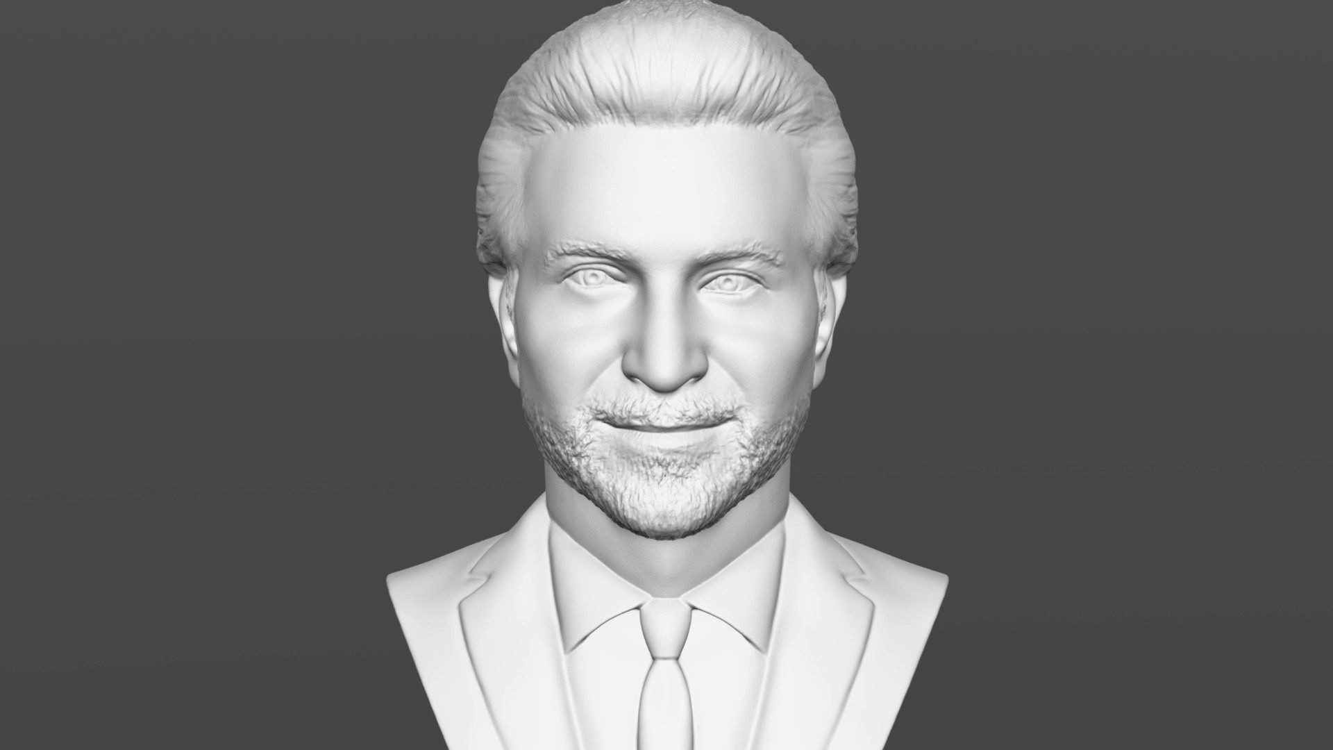Bradley Cooper bust for 3D printing model