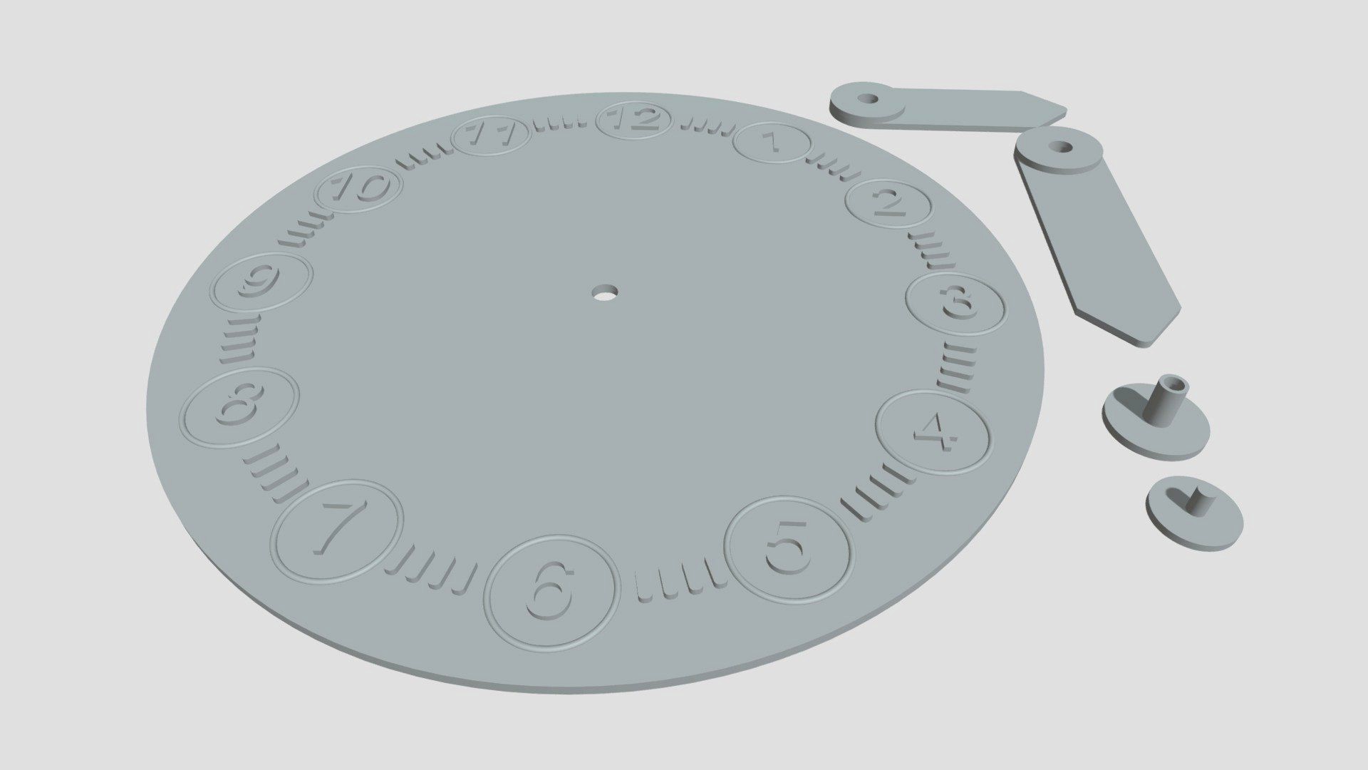 Child Learning Clock - 3D Print Model