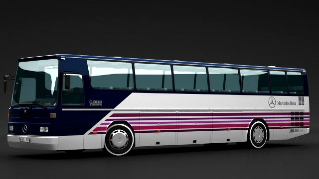Mercedes Benz O 303 V8 3d model