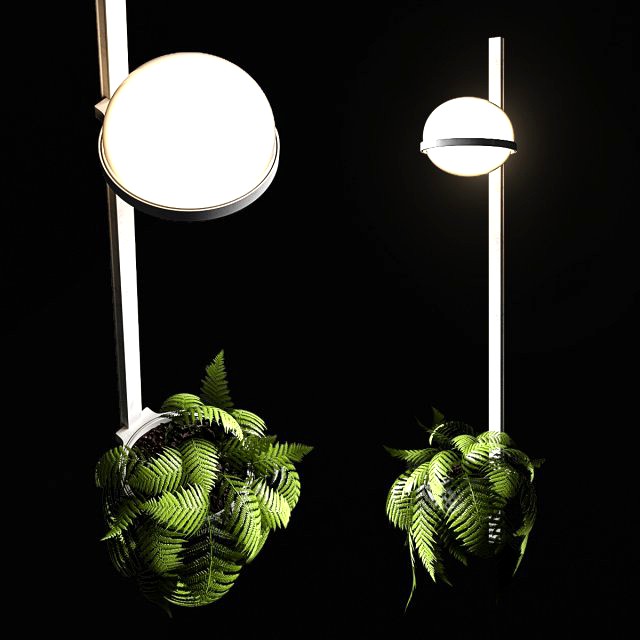 wall light vibia palma 3714 3d model