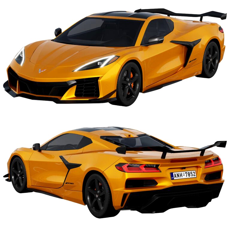 Chevrolet Corvette Z06 (341947) 3d model