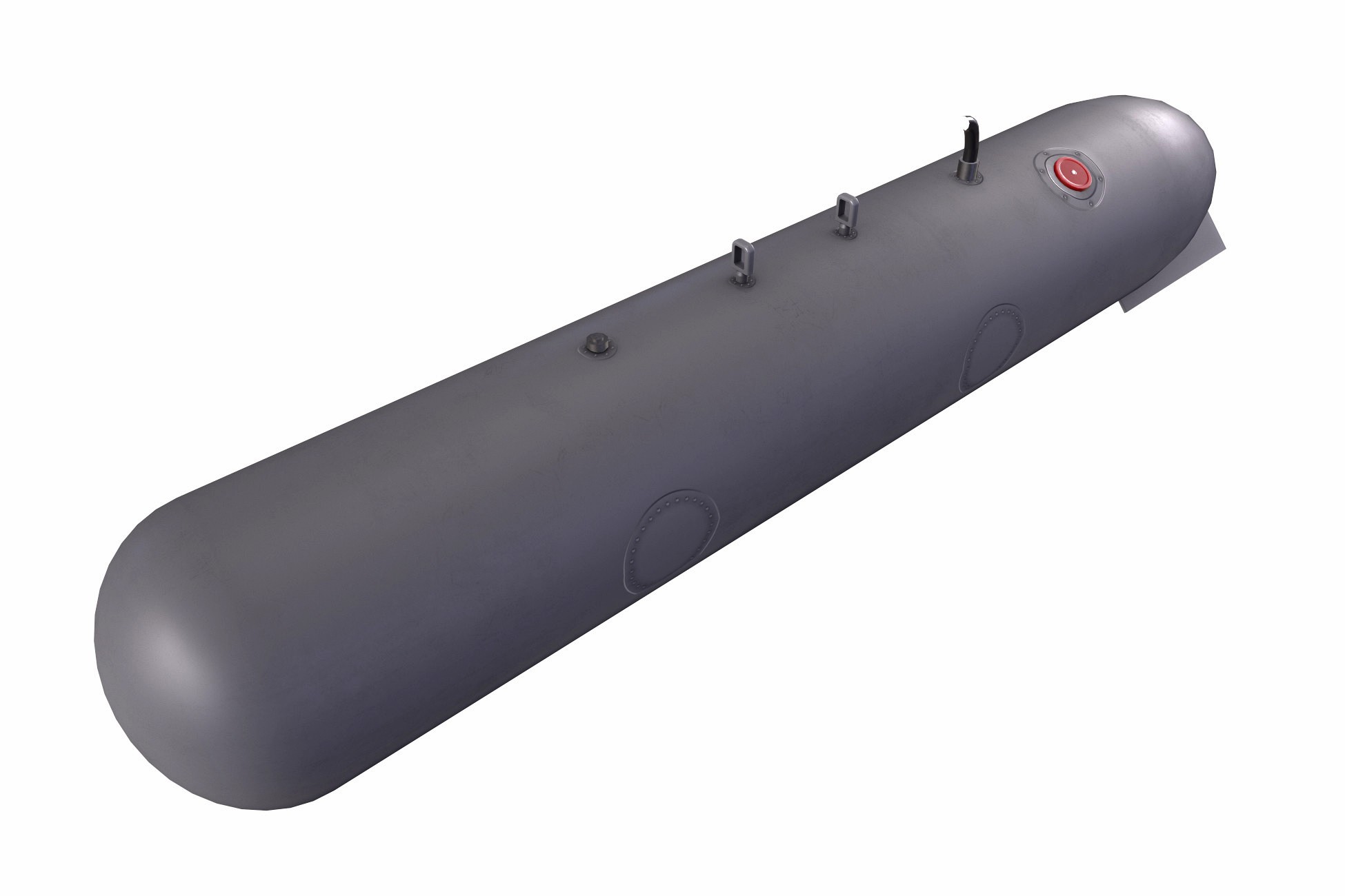 Aircraft External Fuel Tank 450L 3d model