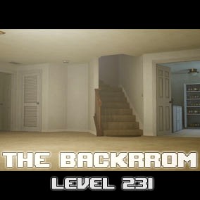 The Backroom "Level 231" 3d model