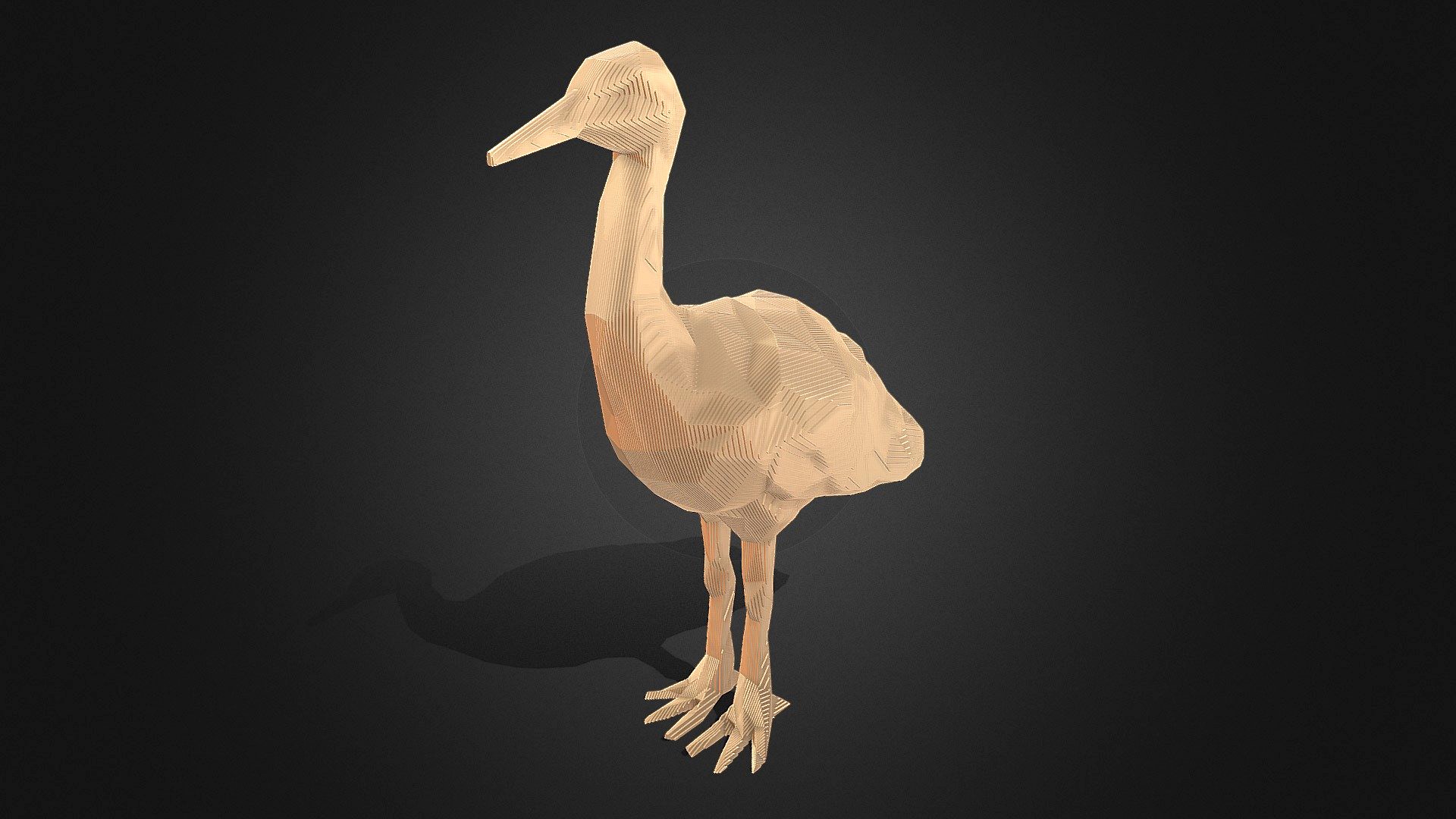 Parametric Crane 3d model