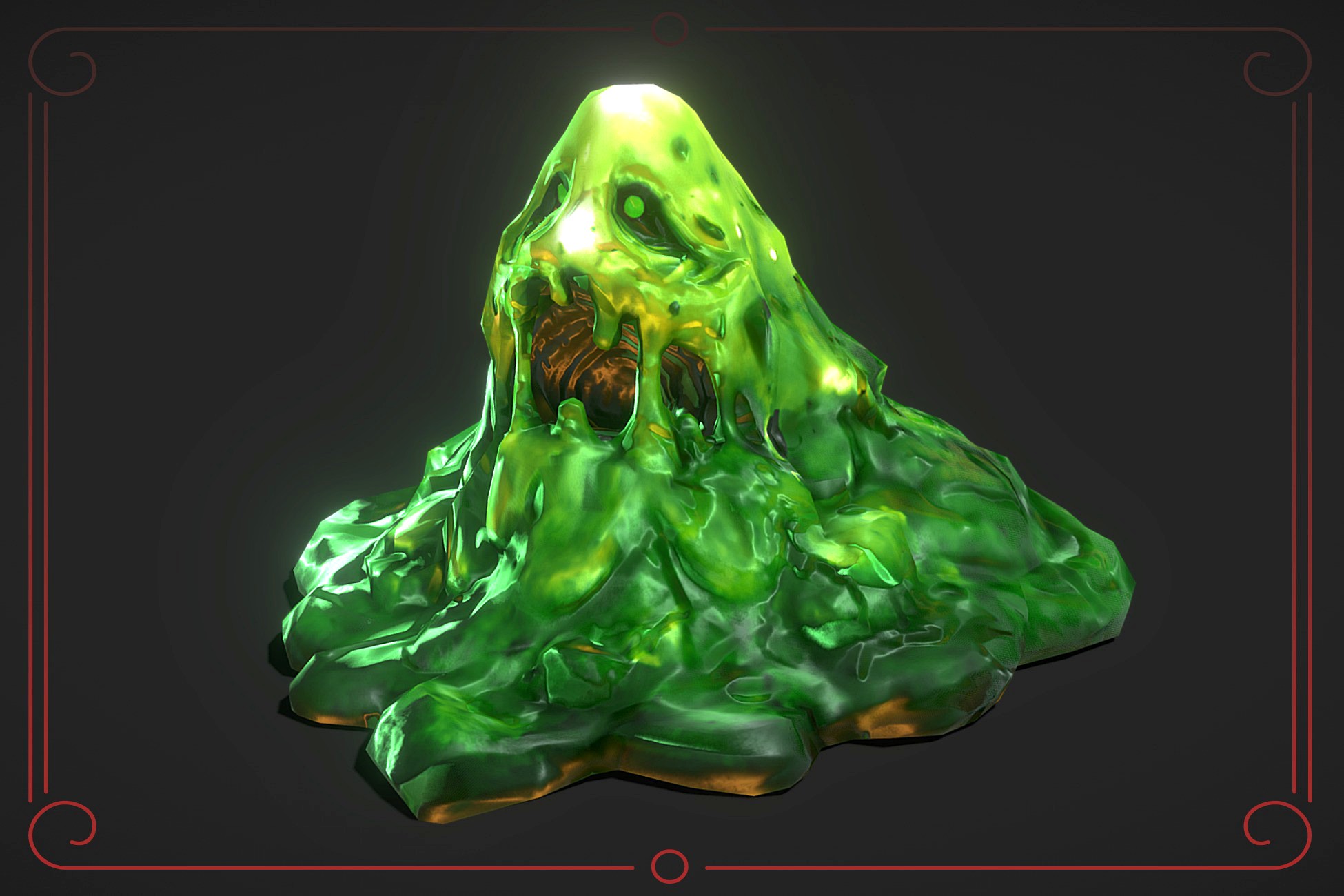 Monsters: Slime 3d model