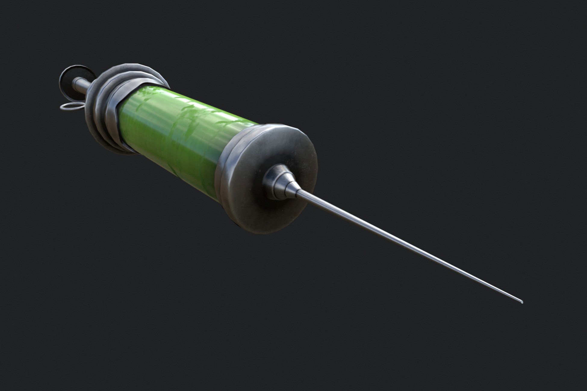 The Poisoned syringe 3d model