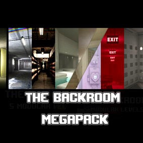 Backroom Megapack 3d model