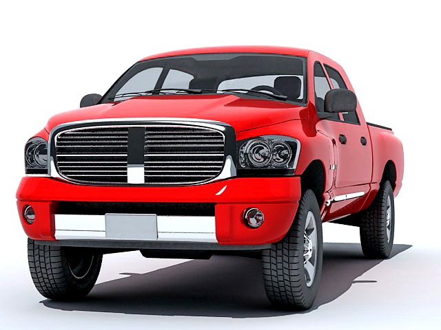 dodge ram 2500 3d model