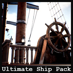 Ultimate Ship Package / 110+ Assets 3d model