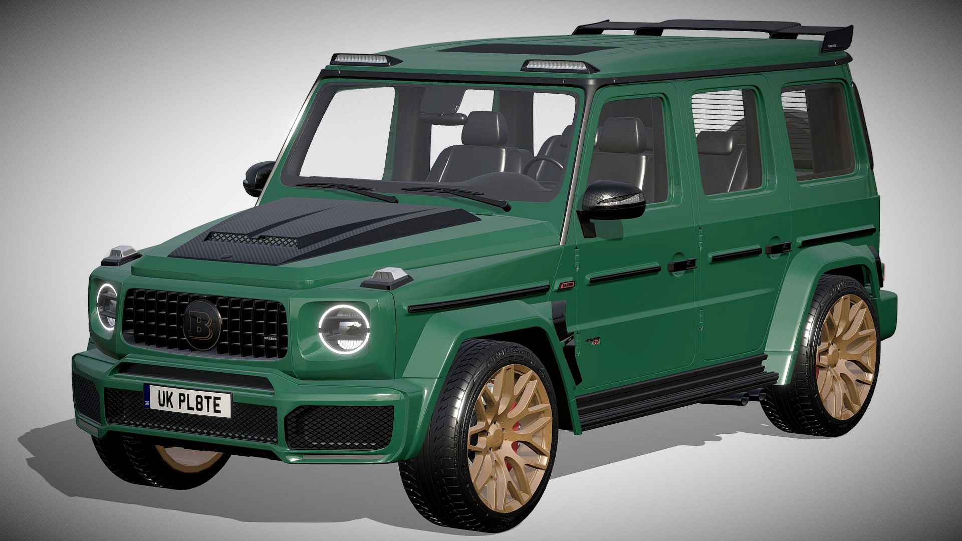 Mercedes-Benz AMG G63 BRABUS 700 WIDESTAR 3d model