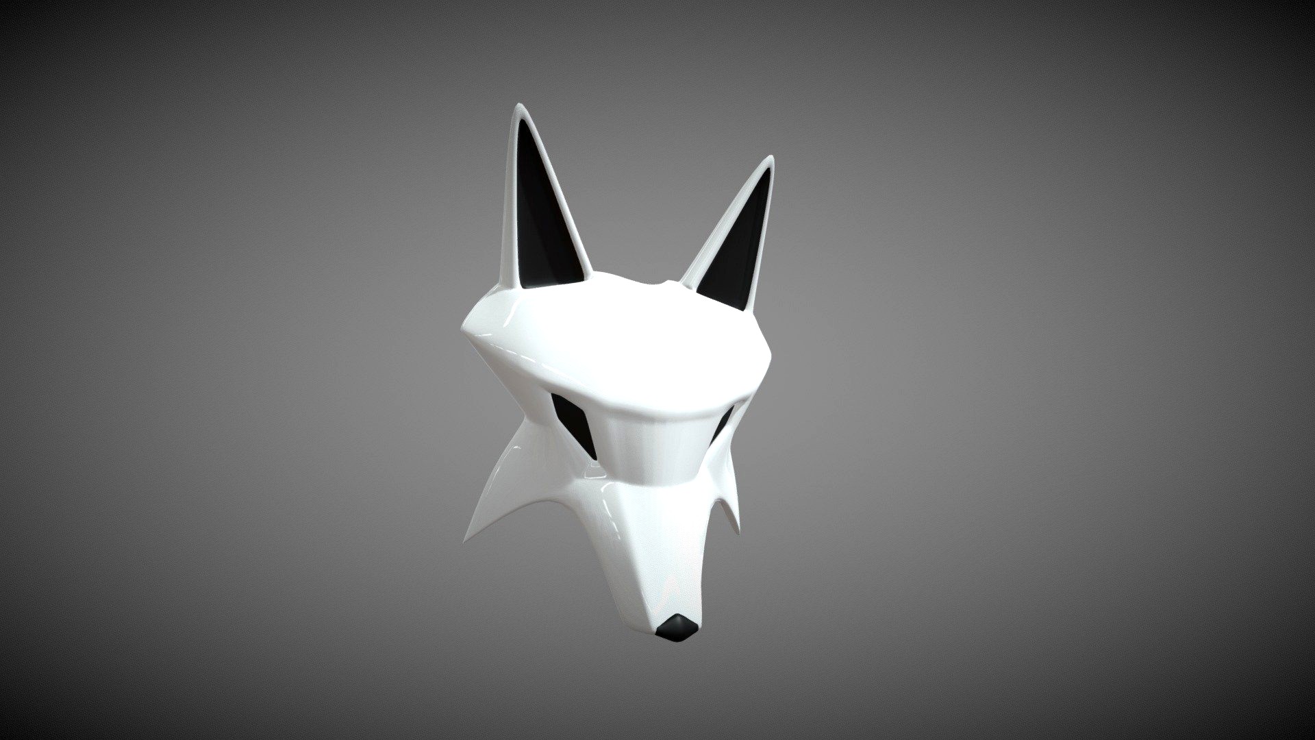 Wolf Mask 3d model
