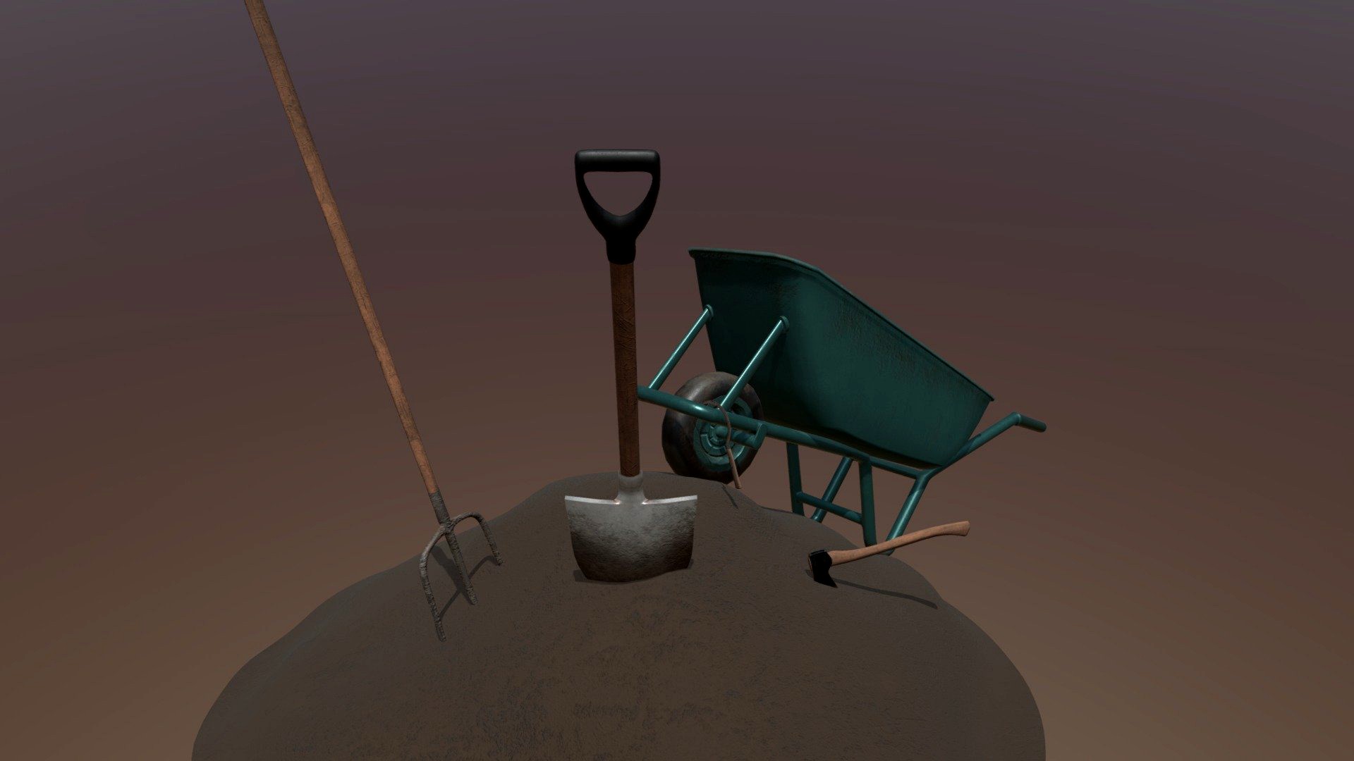 Tool assortment 3d model