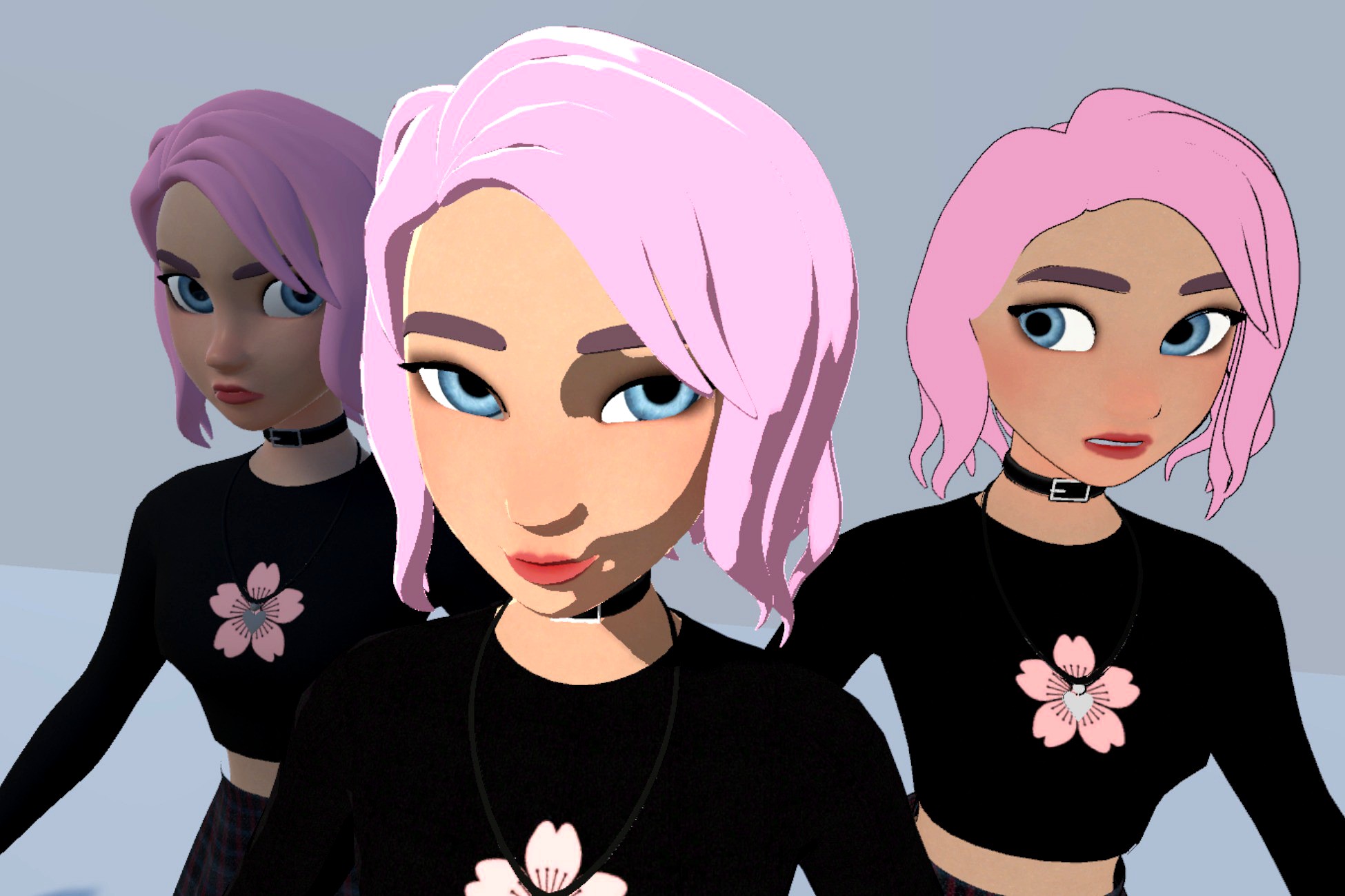 3D Character model Female, Animations, 3rd Person Controller, Toon Shaders