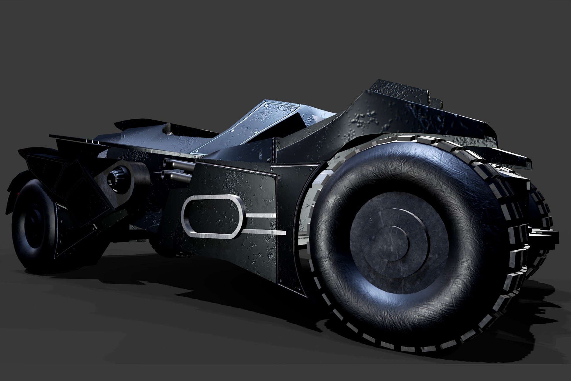 Flitter Mouse Tank 3d model