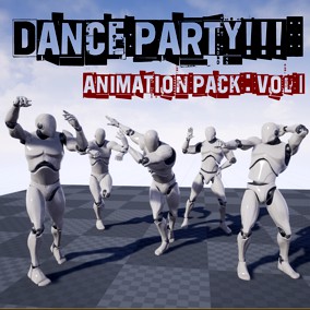 Dance Animation Emote Pack Vol 1 3d model