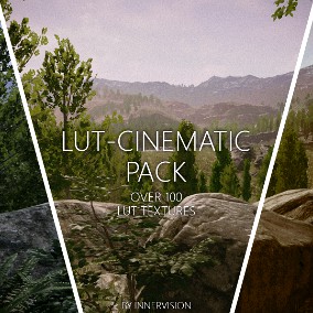 Cinematic LUT Pack (OVER 100 LUT Textures) 3d model