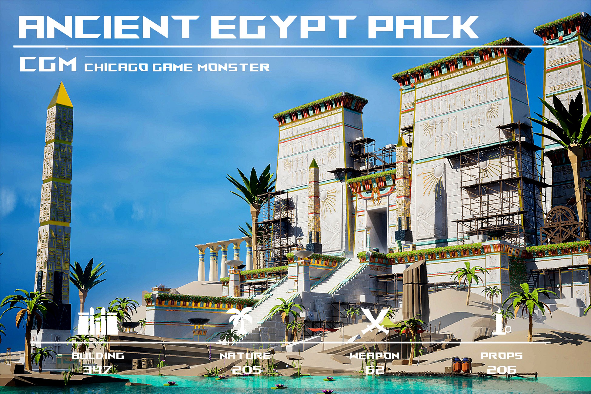 Ancient Egypt Pack 3d model