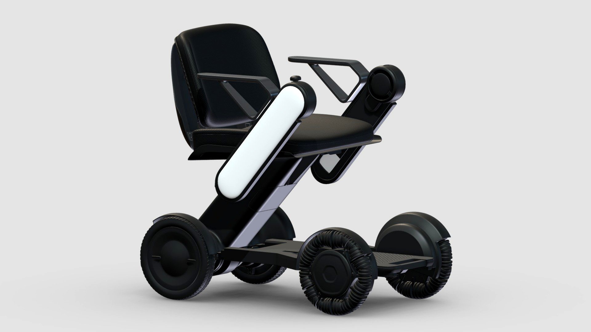 Will Model Ci Ultra Portable Power Wheelchair 3d