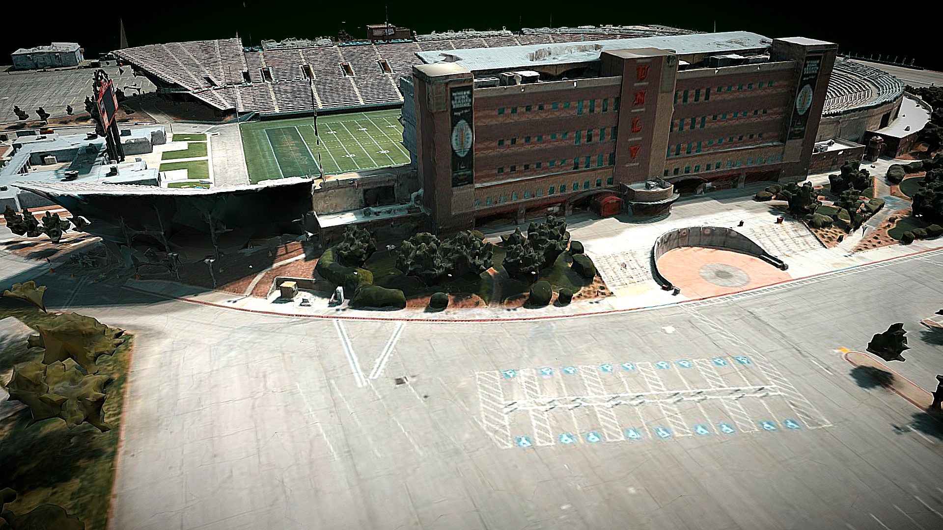 GRADD 3D Model of Sam Boyd Stadium