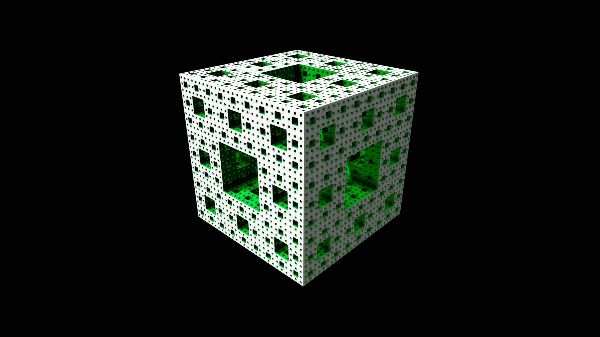 Menger Sponge 3d model