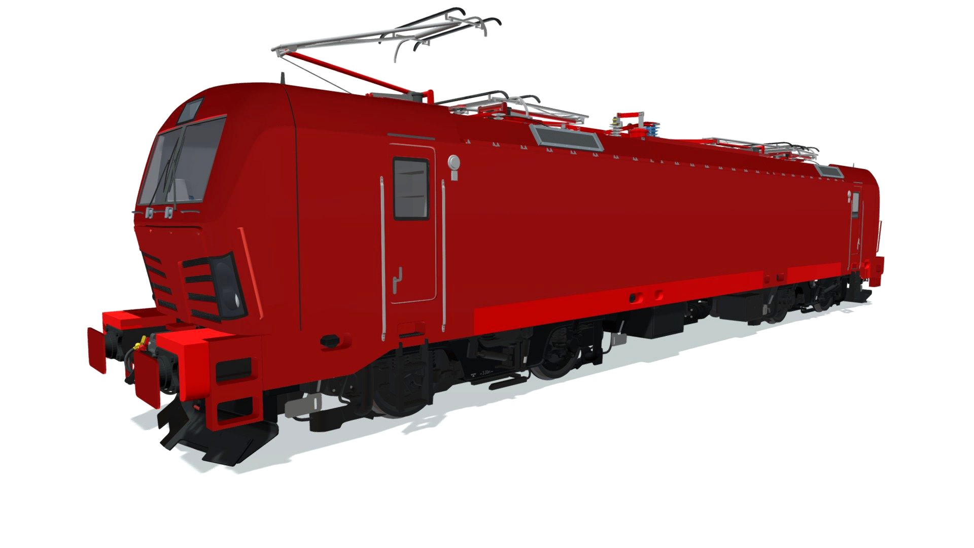 Siemens Vectron Locomotive 3d model