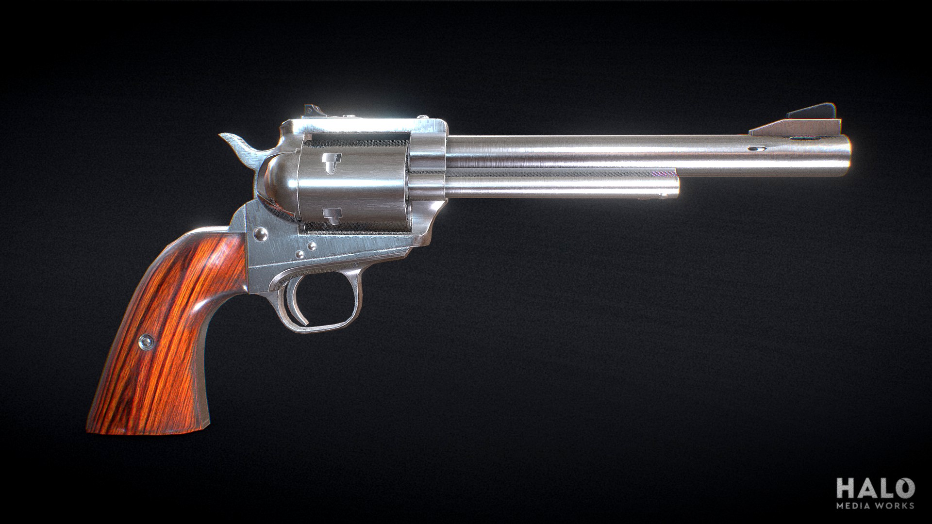 Freedom Arms 83 Revolver 3d model