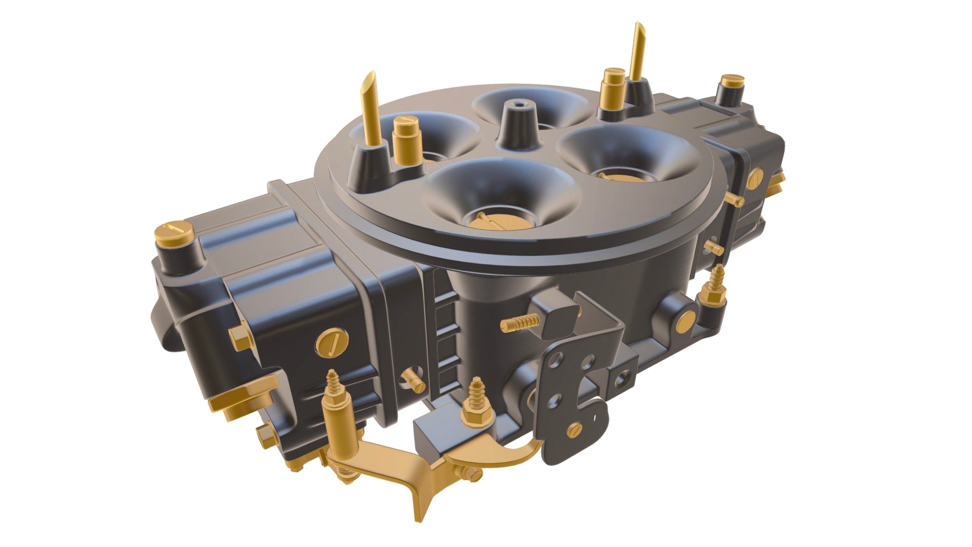 Holley Carburetor - 3D Models