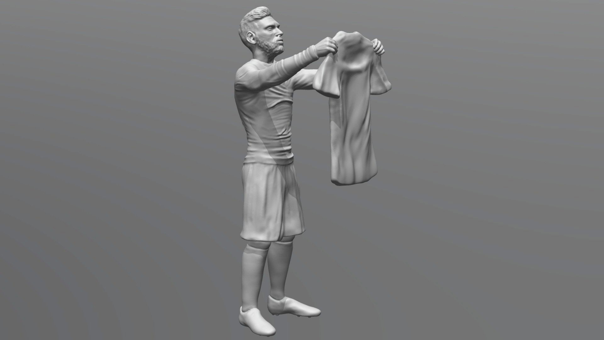 Lionel Messi for 3D printing model