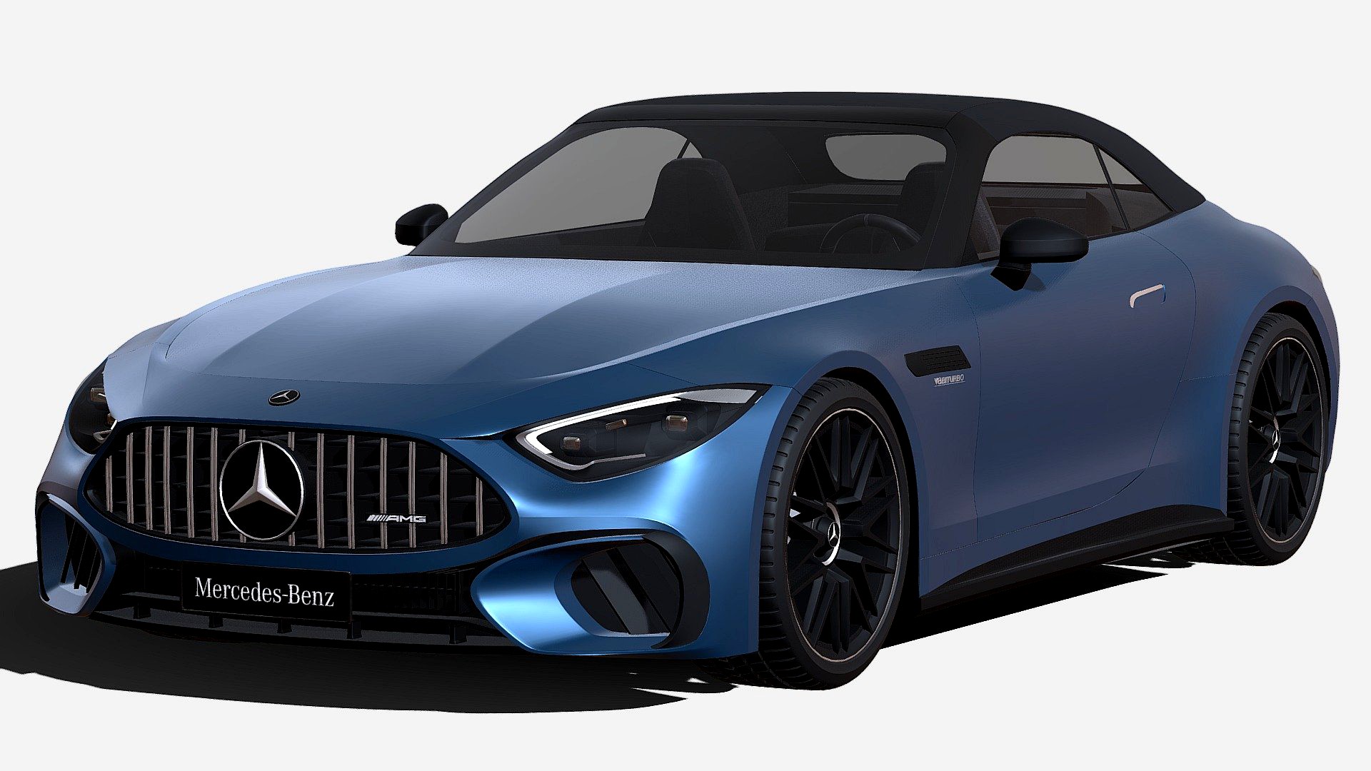 Mercedes Benz SL63 AMG 2022 3d model