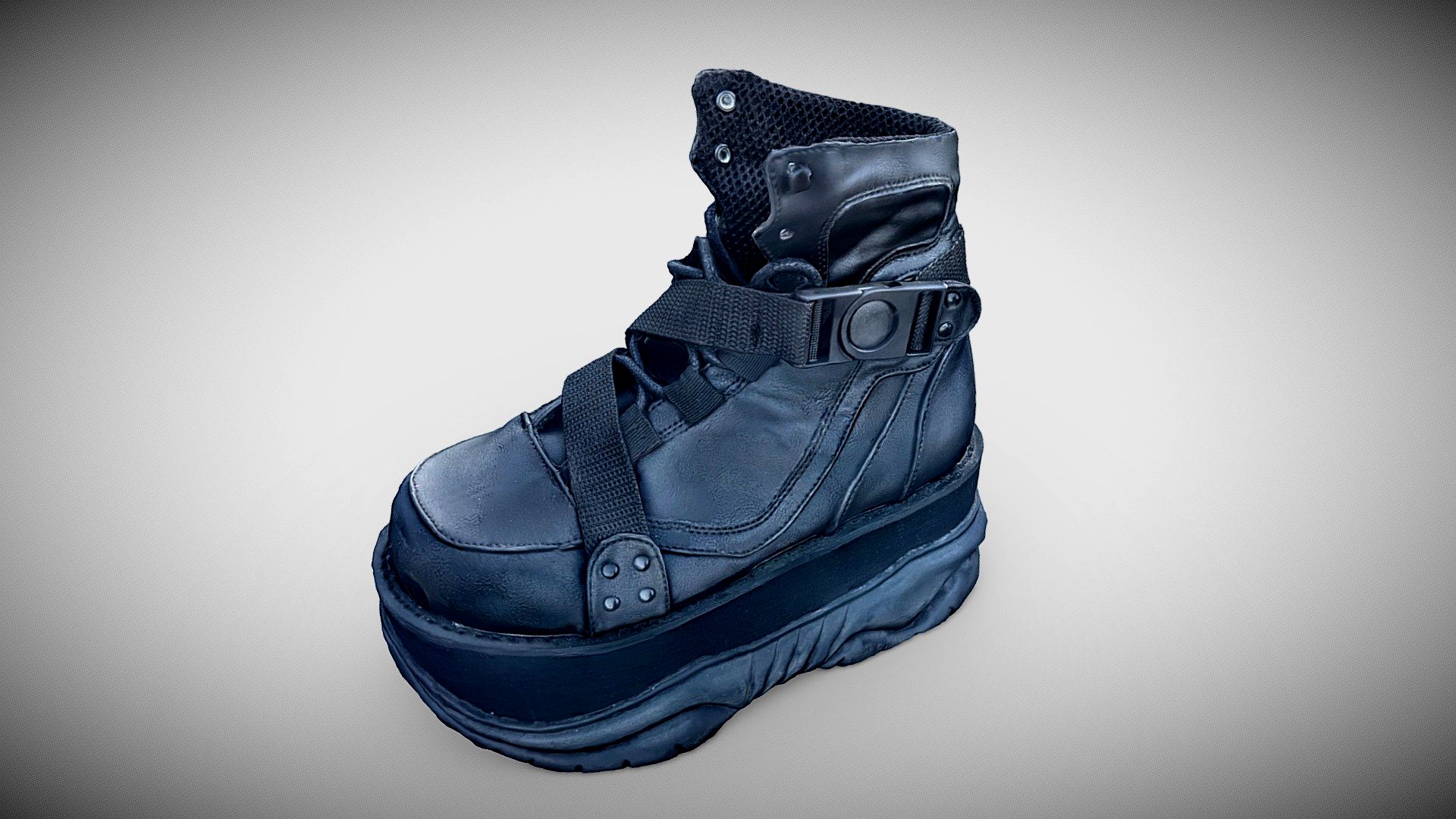 Shoe demonia neptune 181 - photogrammetry 3d model