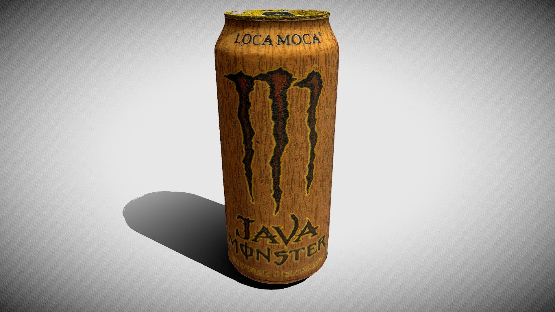 Loca Moca Java Monster Energy 16 oz. Can 3d model