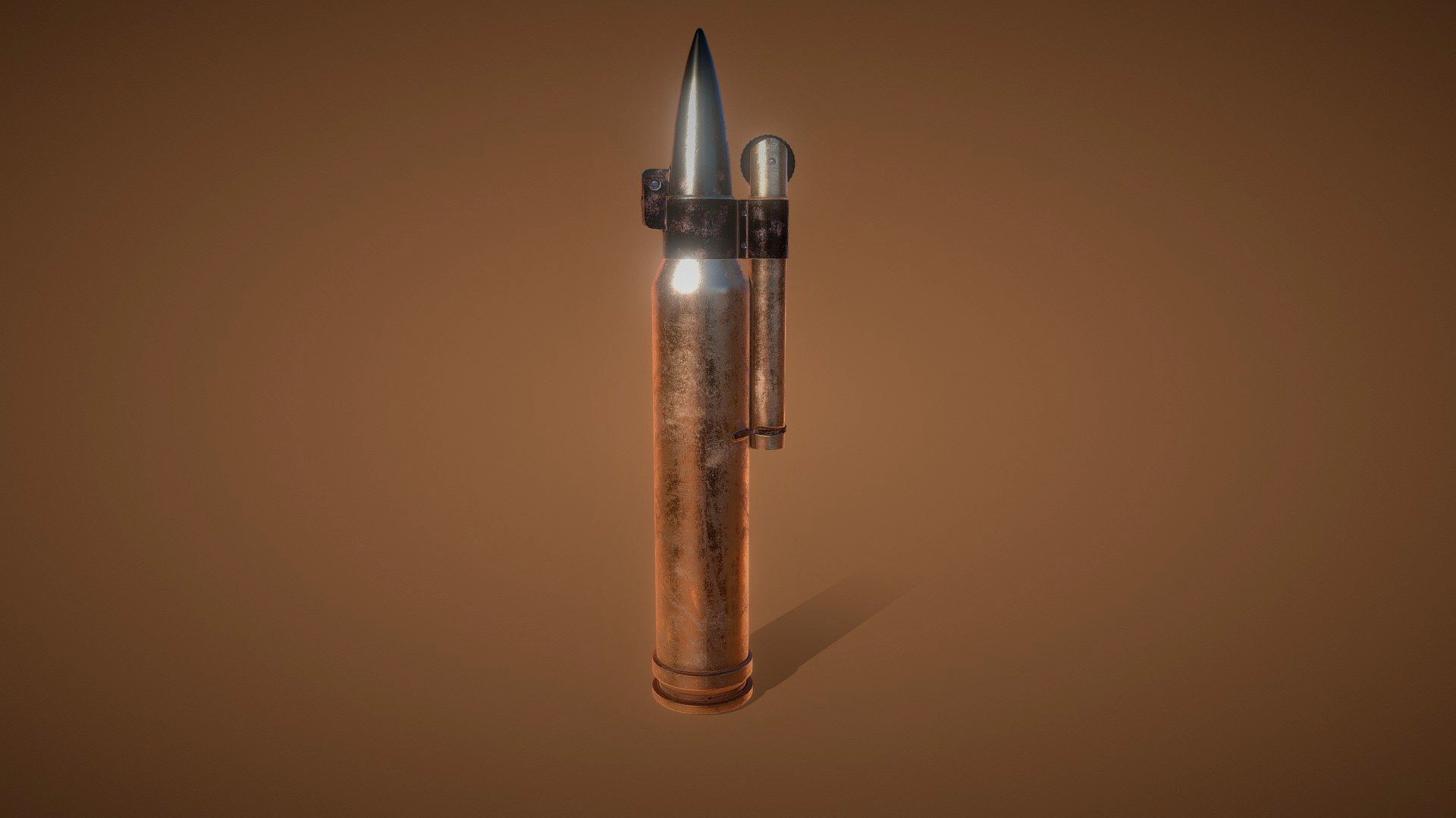 Metro 2033 Lighter 3d model