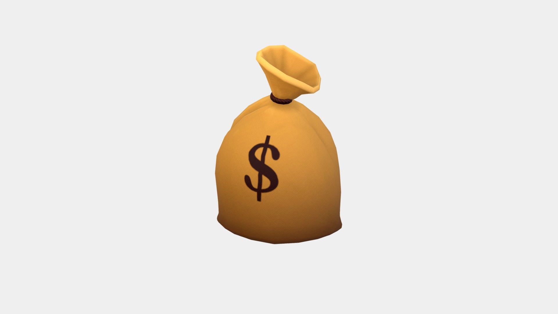 Money Bag 3d model