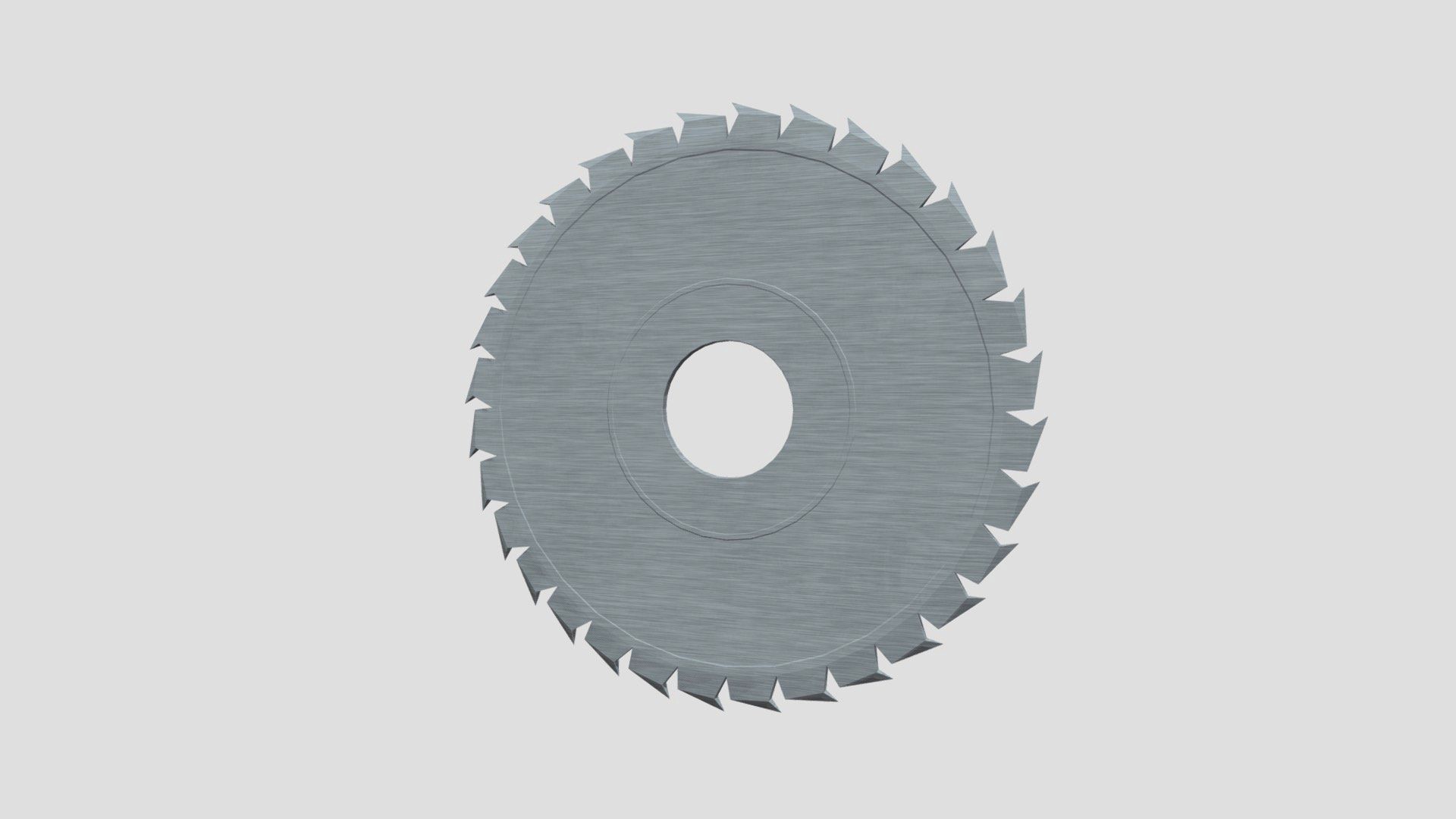 Circular Saw Blade 3d model