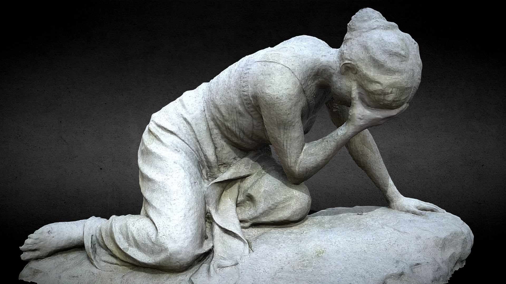 graveyard monument sculpture photogrammetry 3d model