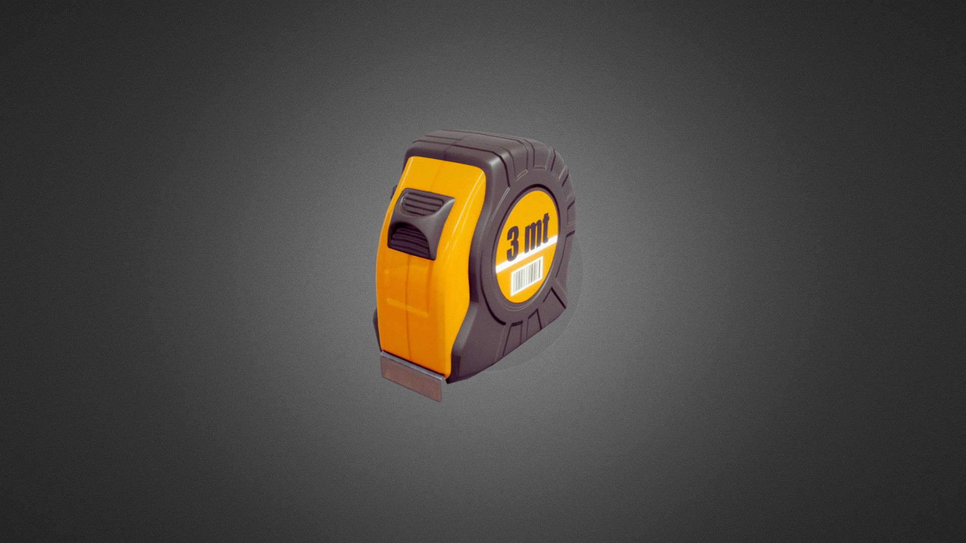 Tape measure Low Poly 3d model