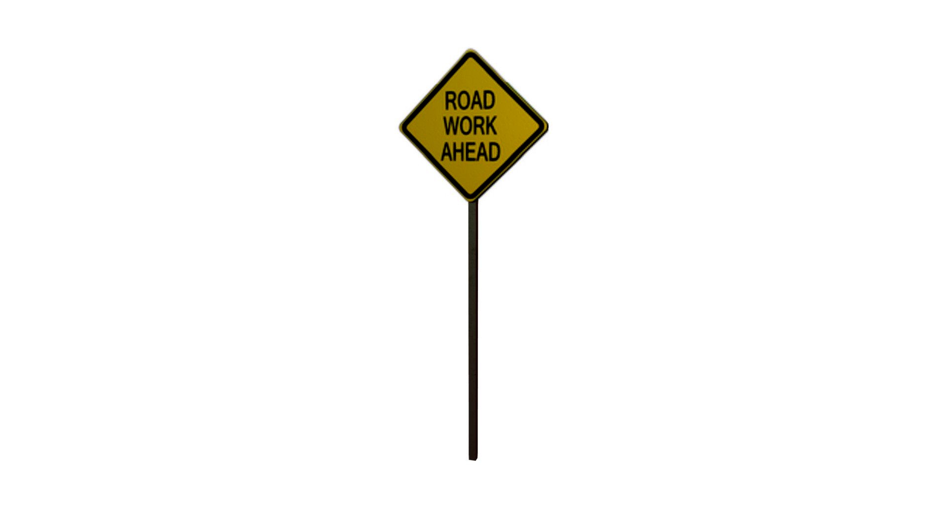 Road Sign 3d model