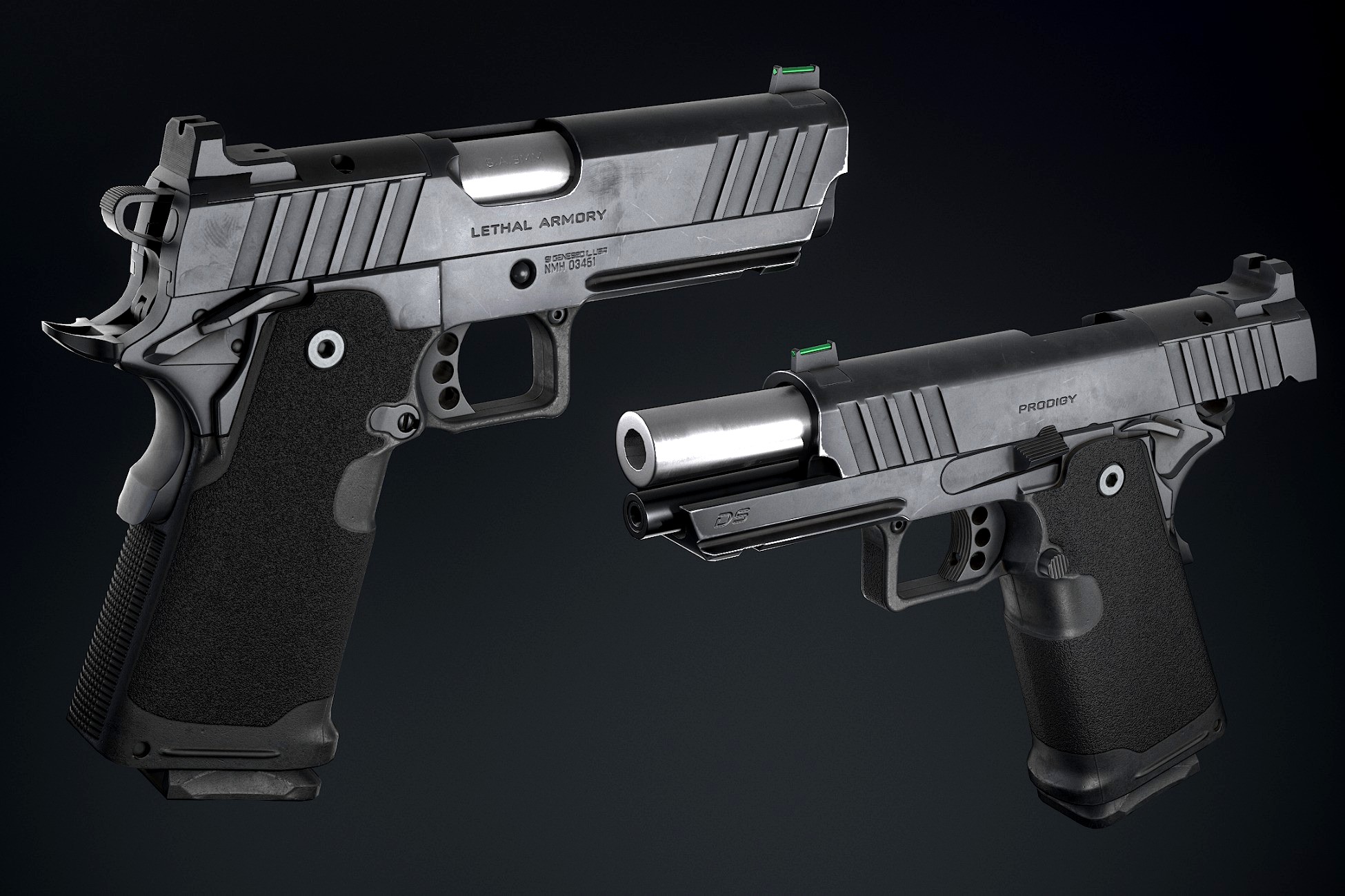 Modified version 1911 FPS 3d model