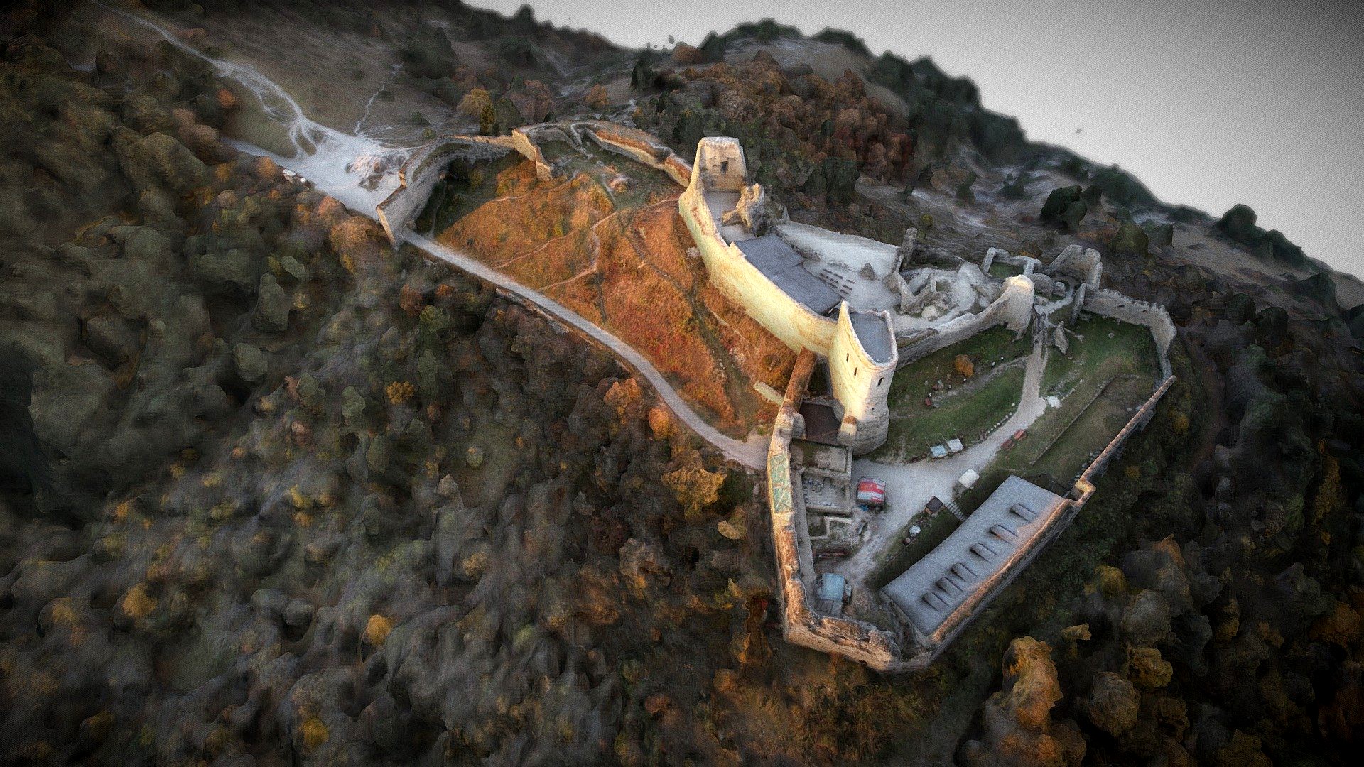 Cachtice castle / Cachticky hrad 3d model