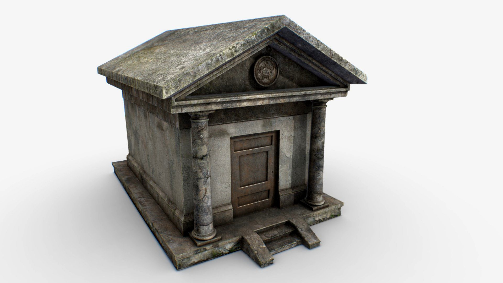 Mausoleum PBR 3d model